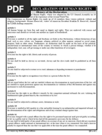 List of 30 Basic Human Rights | PDF | Human Rights | Discrimination