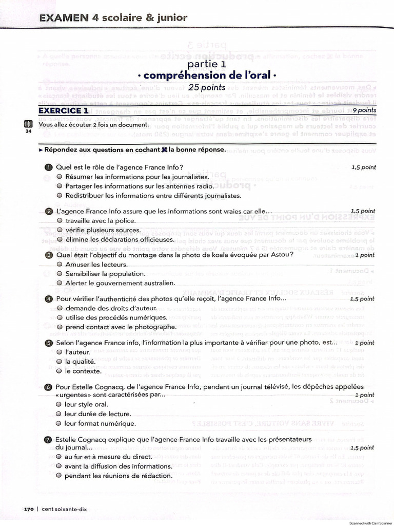 Examen Delf | PDF
