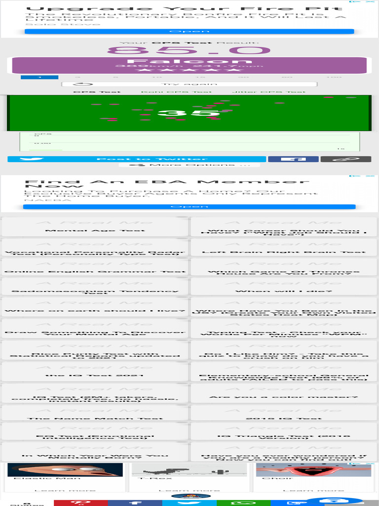 According To This Test, I Have 35.0 CPS (Click Per Second) - Take This ...