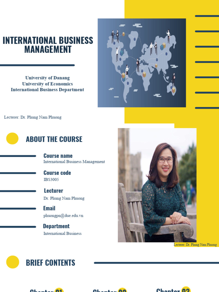 International Business Management Course | PDF | Multinational ...