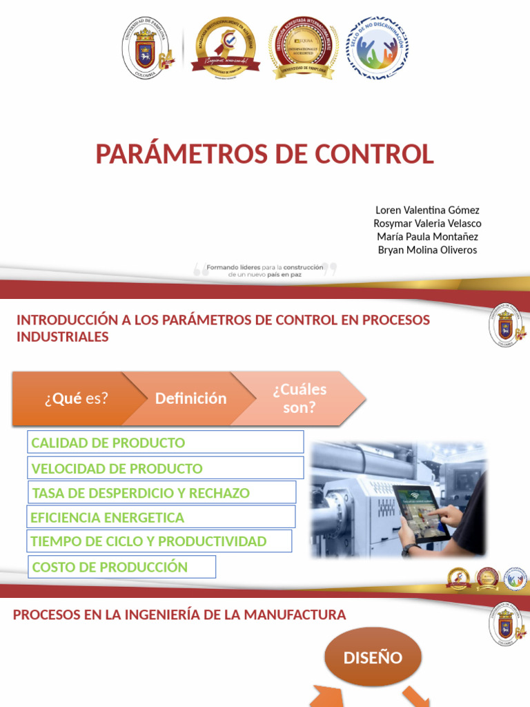 Parametros de Control | PDF | Tecnología
