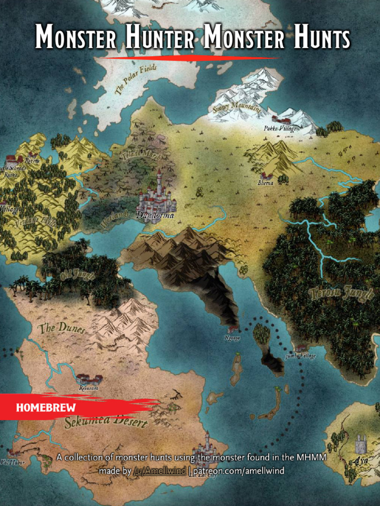 Monster Hunter Monster Hunts | PDF | Lightning | Trees