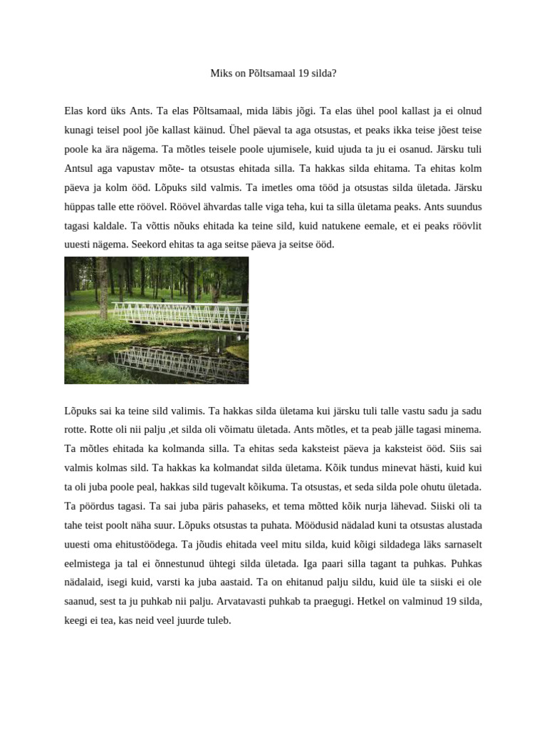 7.klass Teksti Kirjutamine | PDF