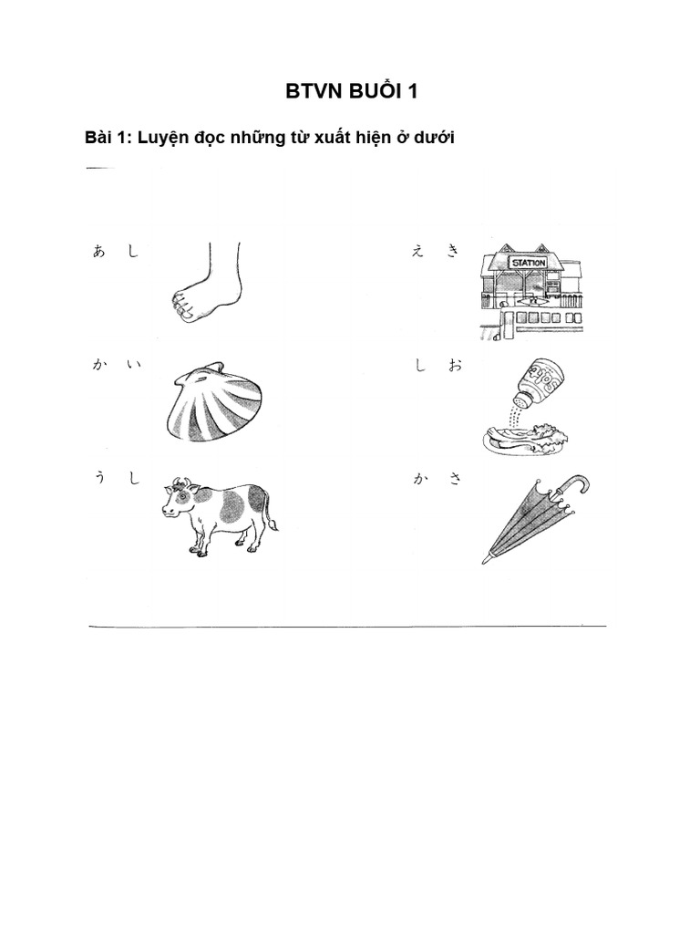BTVN Buổi 1 | PDF