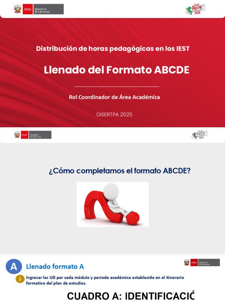 Llenado Formato ABCDE en IEST | PDF | Crecimiento personal y profesional