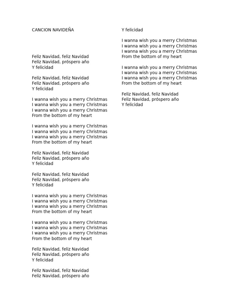 Cancion Navideña | PDF