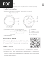 Idw13 Smart Watch Manual 2 | PDF | Electromagnetic Interference | Mobile App