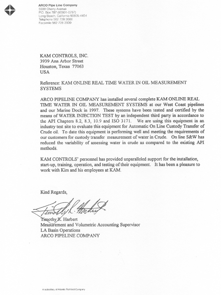 Marine Custody Transfer 2 | PDF