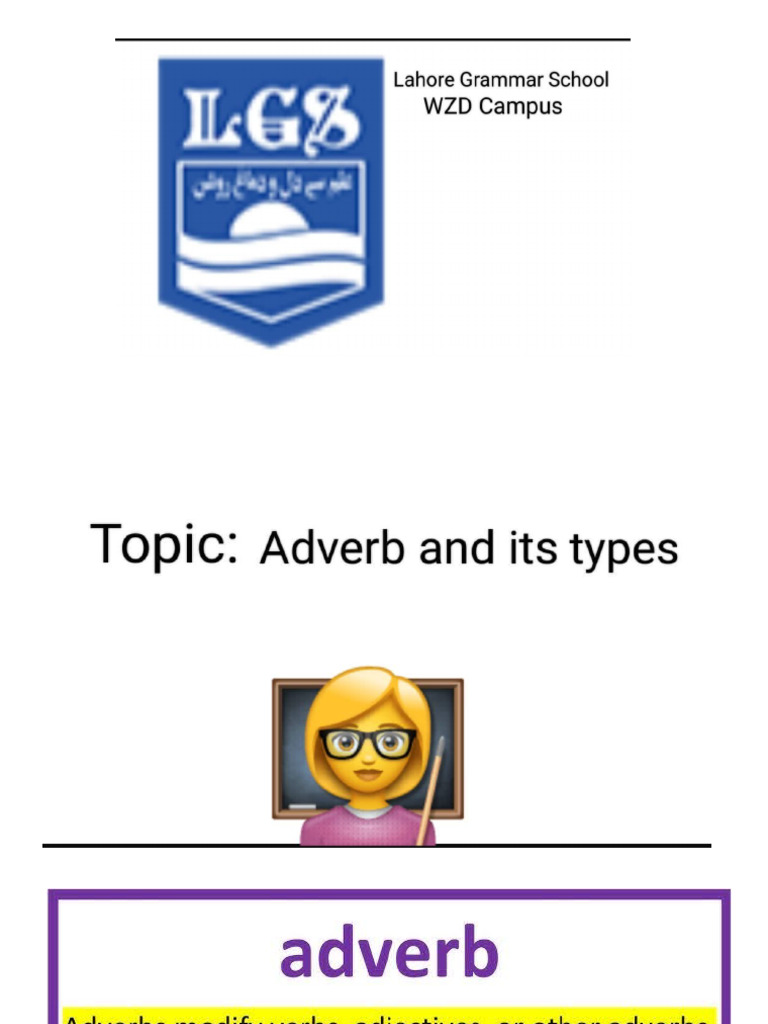 Adverb Slides | PDF
