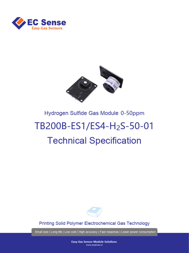 TB200B H2S 50 01technical Specification - V1.0 - 20200518 | PDF ...