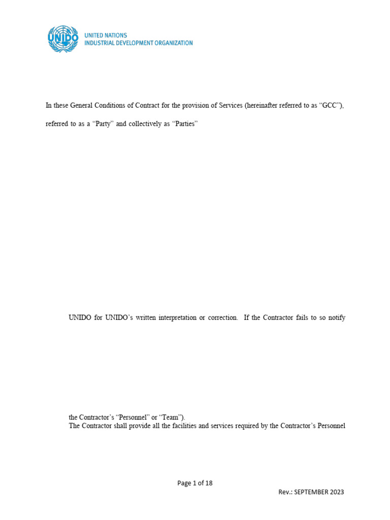 Appendix 4 - Model Contract - ANNEX B - GCC | PDF | Insurance | Indemnity