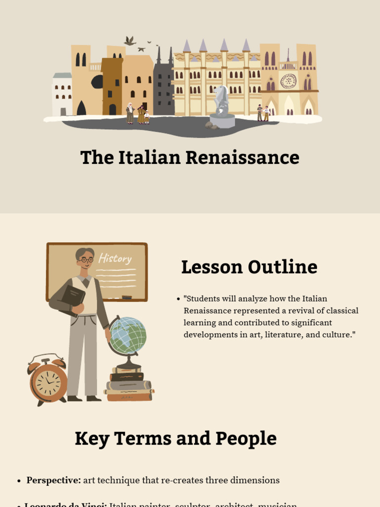 The+Italian+Renaissance+ 1 | PDF | Renaissance | Leonardo Da Vinci