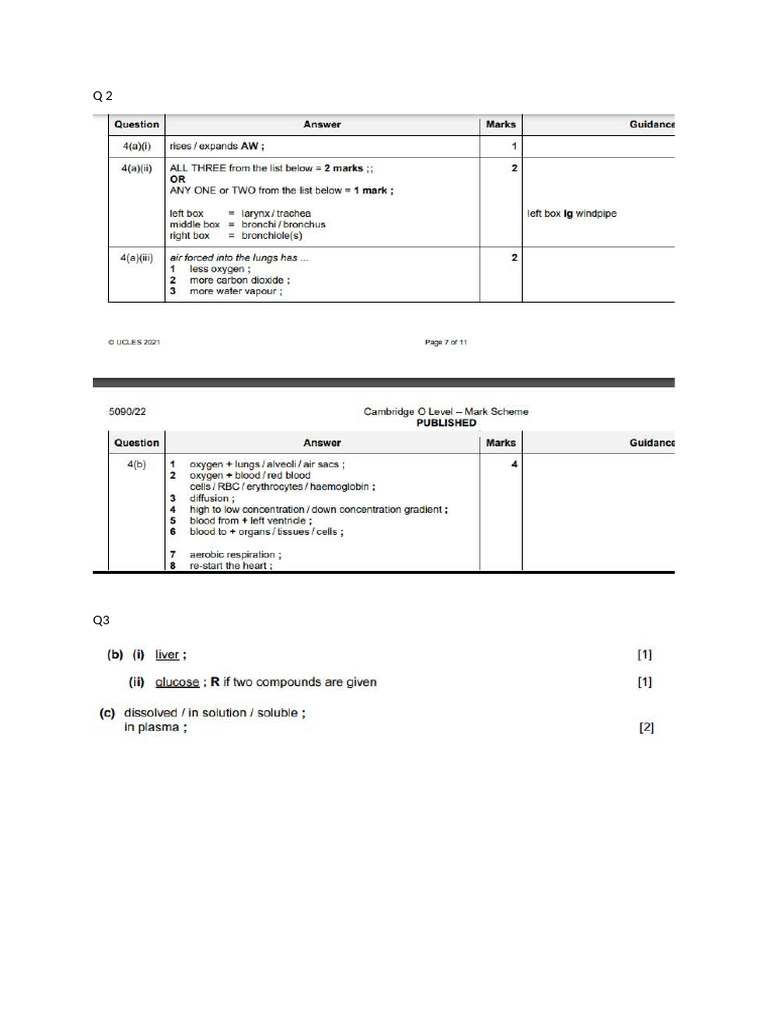 Biology 10 Key Sept | PDF