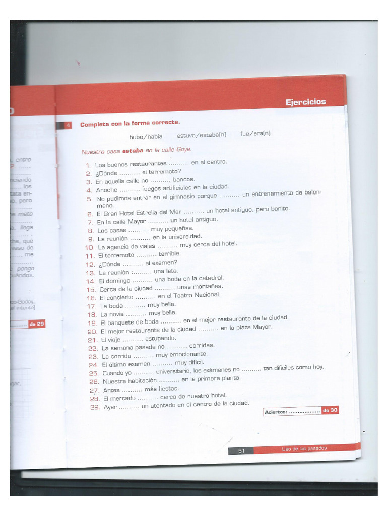 Imperfecto Indefinido Contraste Todopasado | PDF