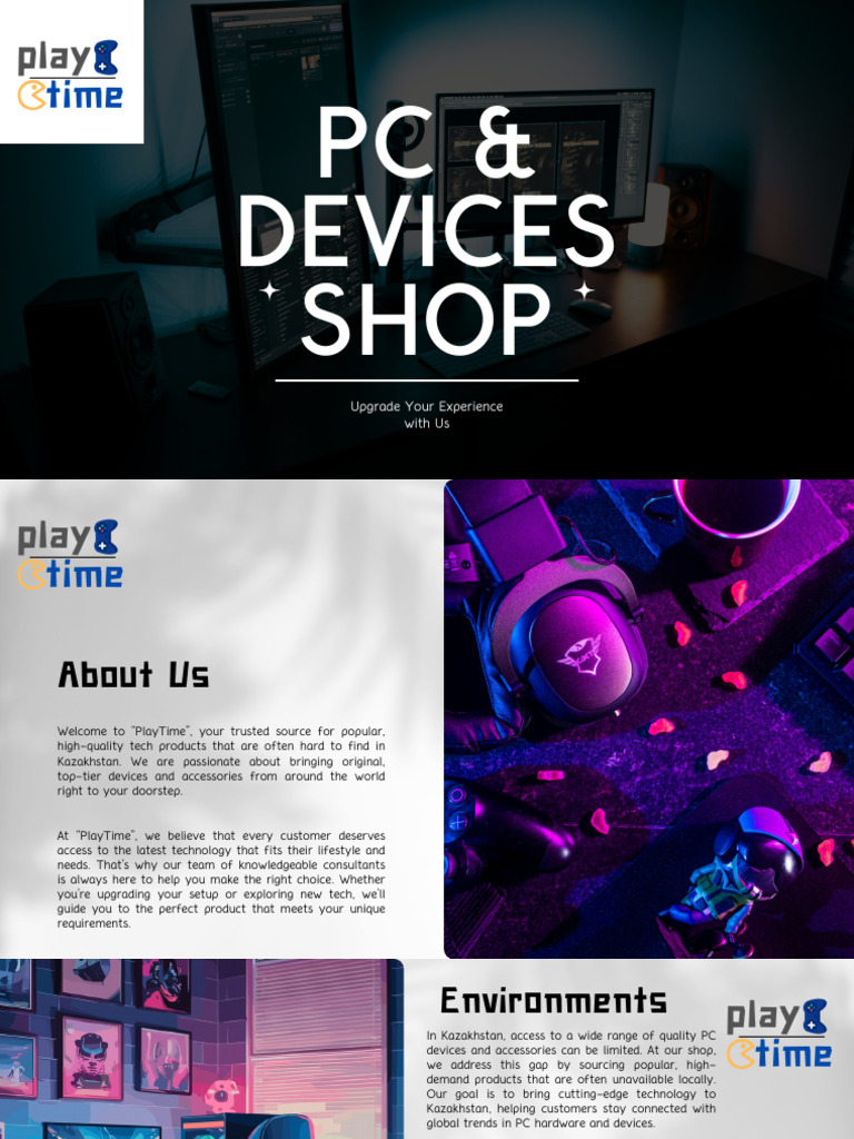 PC & Devices Shop | PDF | Market Segmentation | Marketing
