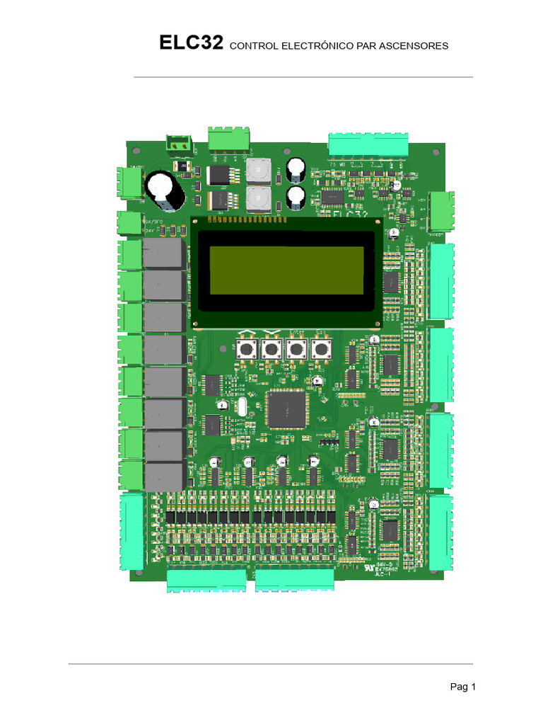 Manual Elc32 Std2 2023 | PDF | Ascensor | Relé