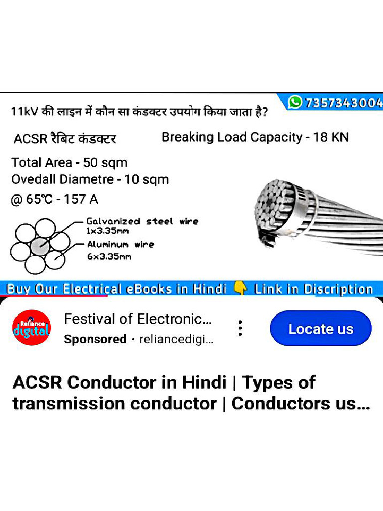 ACSR Transmission Conductor | PDF