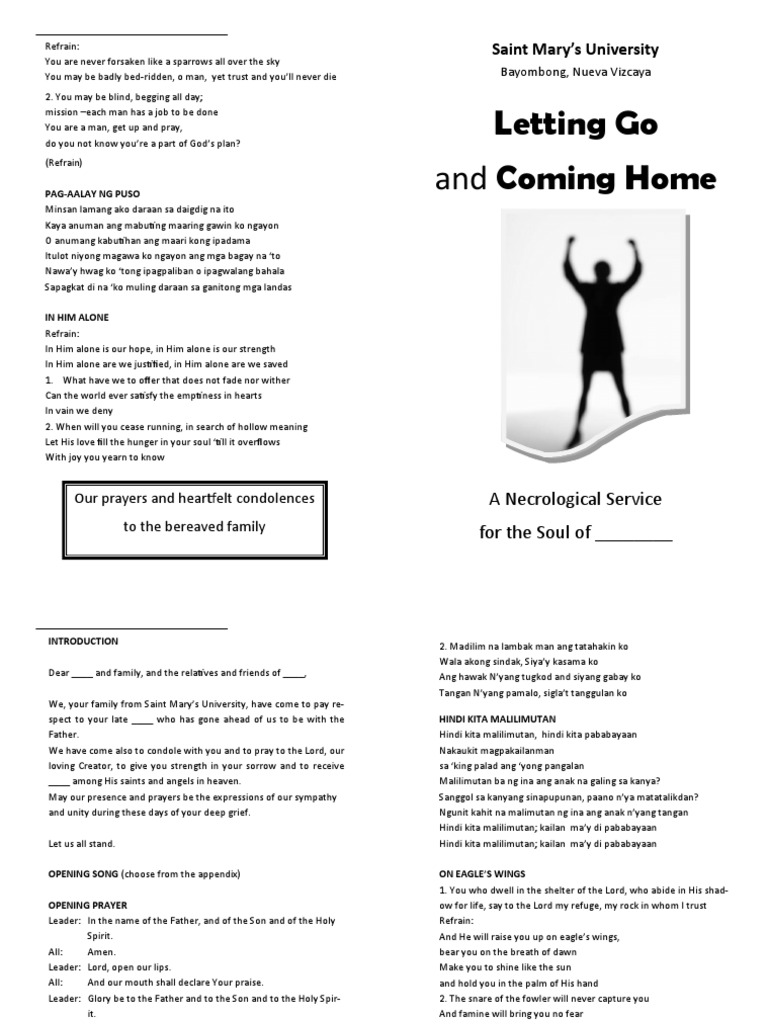 Necrological Service | PDF | Mercy | Prayer