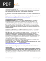 Baltic Exchange Dry Cargo Questionnaire | PDF