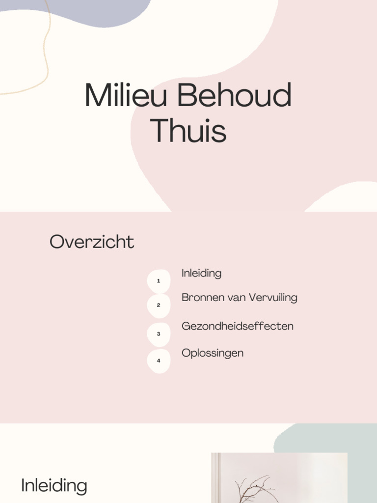 Présentation Basique Et Simple Gouttes Pastel | PDF