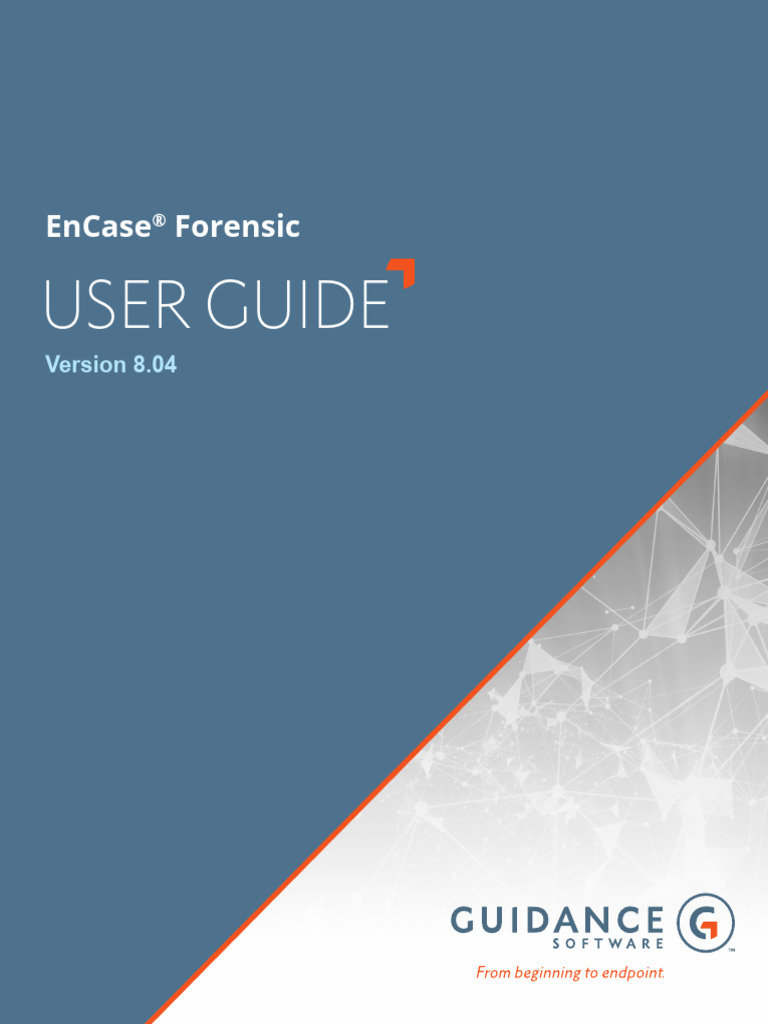 Encase Forensic 804 User Guide | PDF | Solid State Drive | Encryption