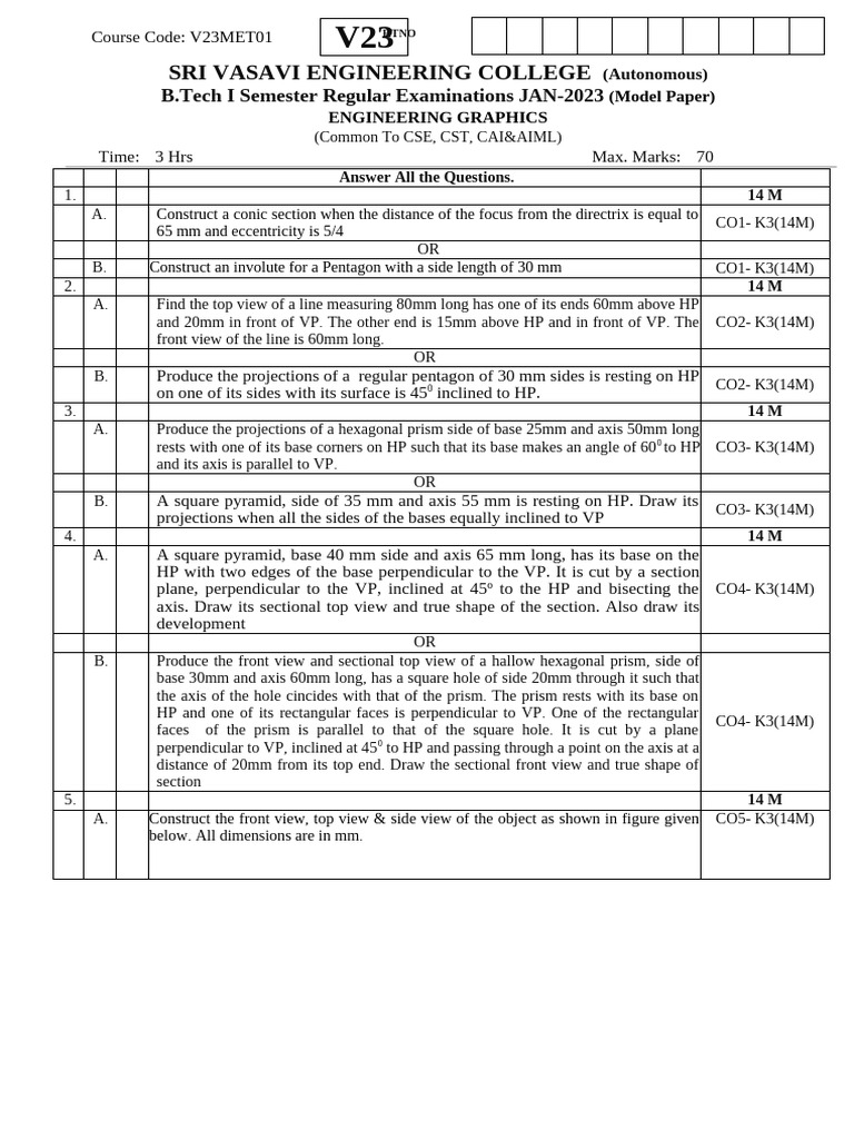 Eg Model Paper 2 | PDF | Geometric Shapes | Classical Geometry Eg Model Paper 2 | PDF | Geometric Shapes | Classical Geometry