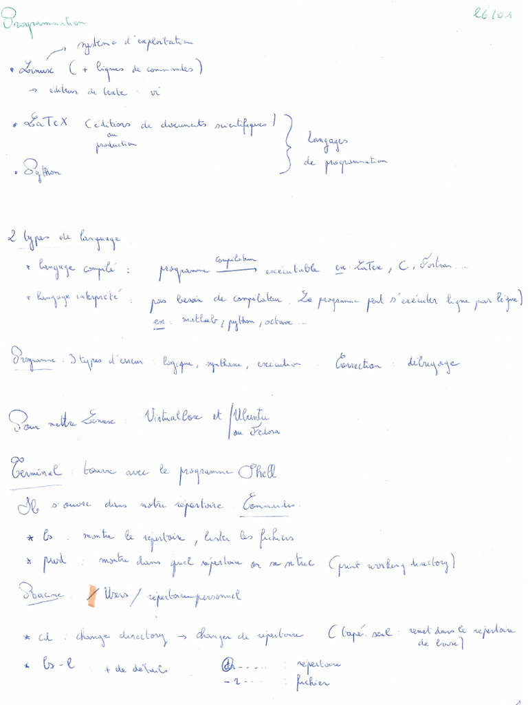 Cours Programmation | PDF