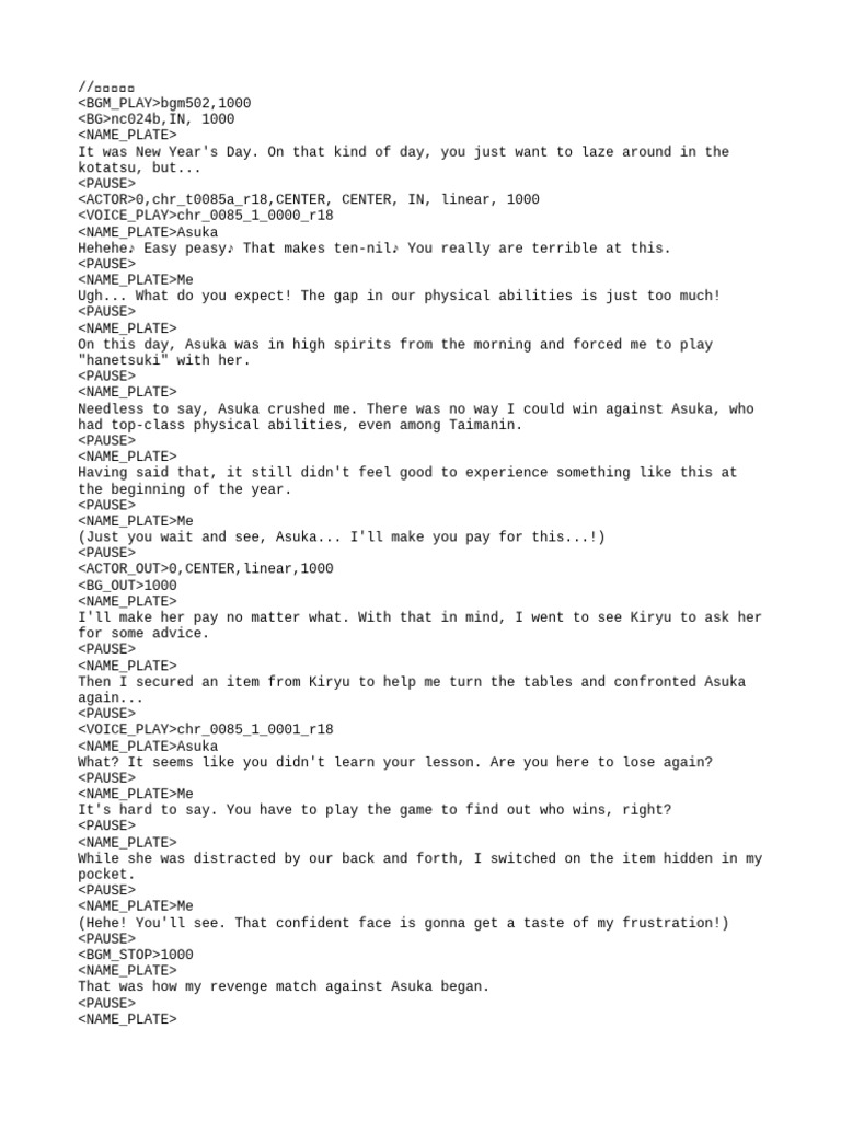 English Taimanin RPGX - 0085 - 1 Scrip 18+ | PDF