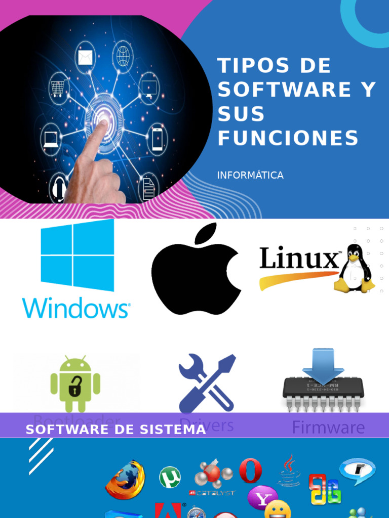 Tipos de Software y Sus Funciones | PDF | Computadoras