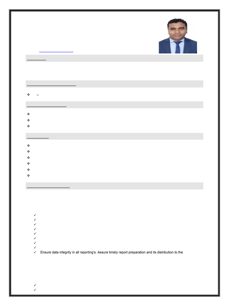 MIS CV-BAH (1) | PDF | Analytics | Credit