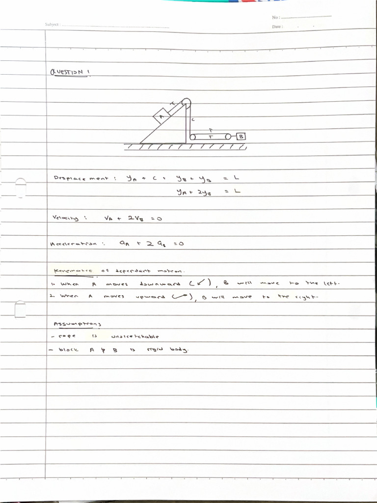 Mec420 Quiz 1 (Question 1) | PDF