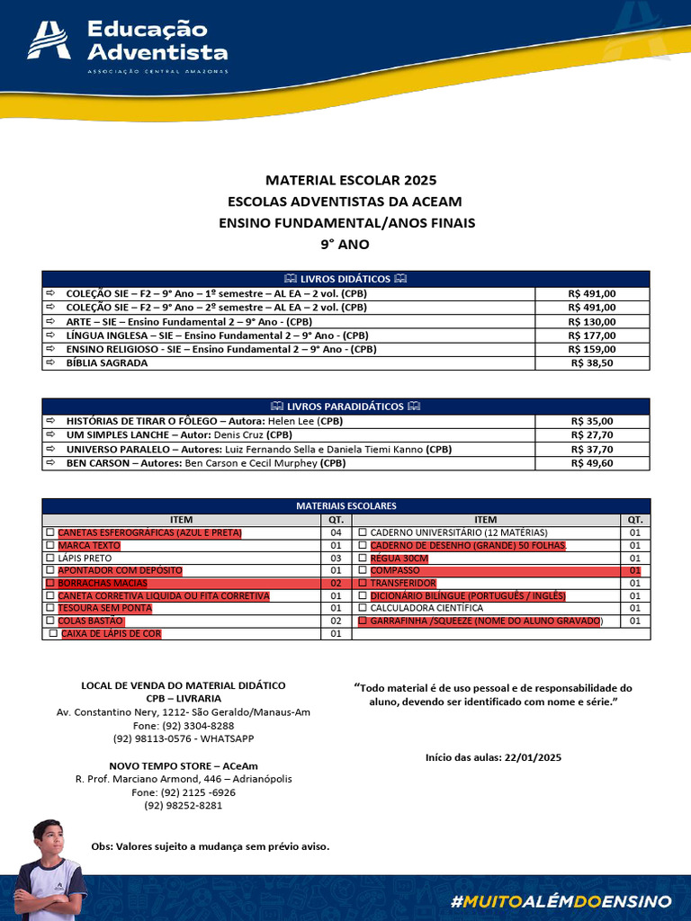 9° Ano | PDF | Escrita