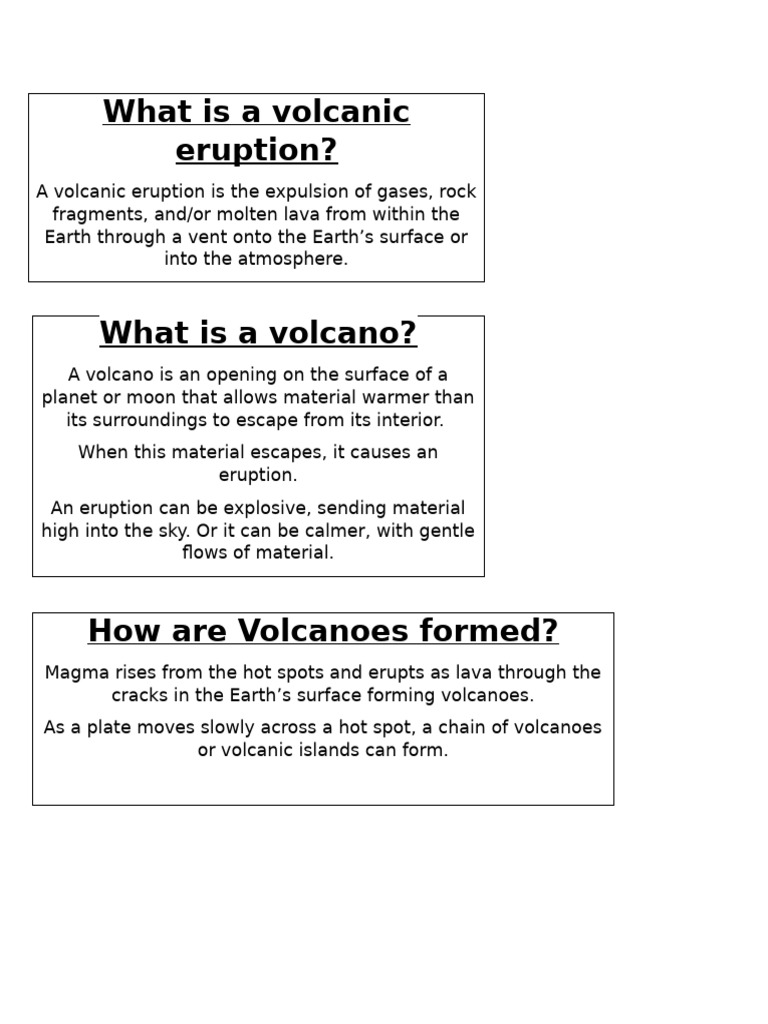 Volcano 3 | PDF | Science & Mathematics