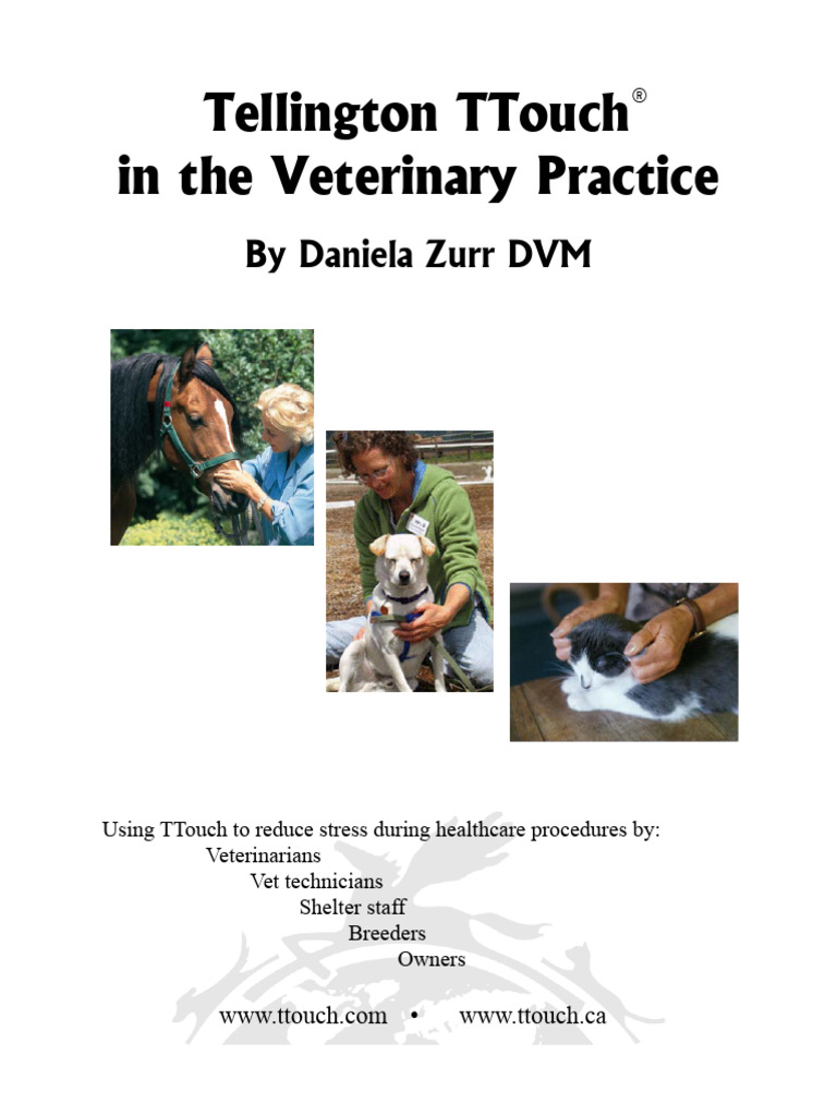 Tellington TTouch in The Veterinary Practice | PDF | Finger | Horses