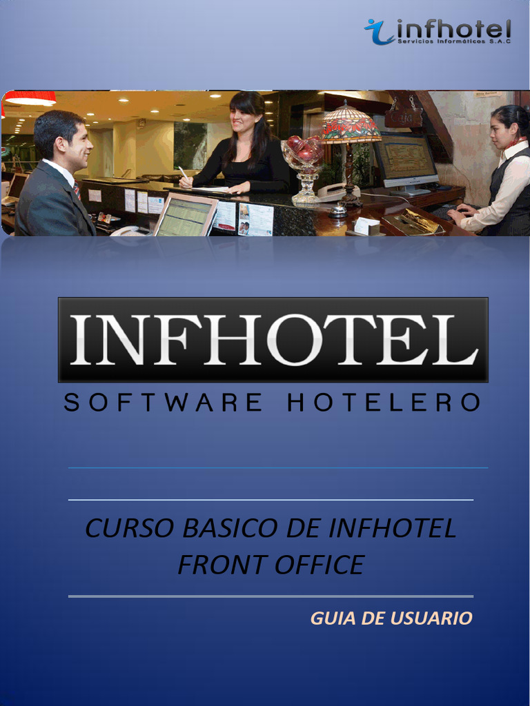 Manual Usuario Infhotel Front Desk | PDF | Ventana (informática ...