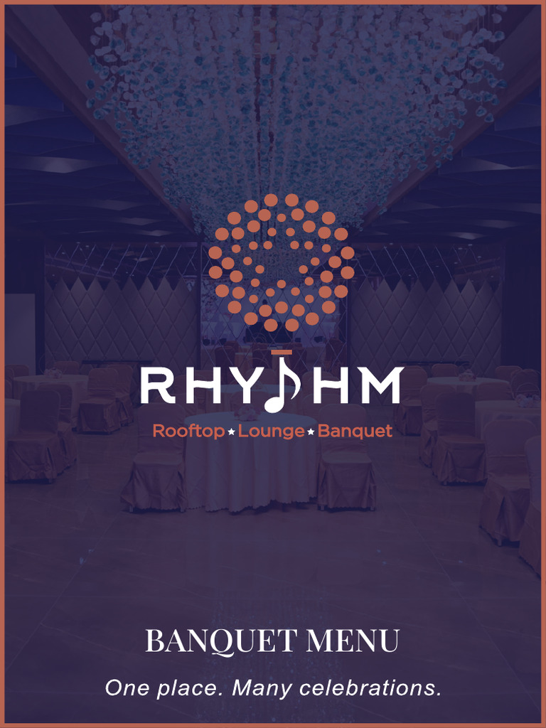 Rhythm Banquet Menu | PDF | Cakes | Fruit Preserves