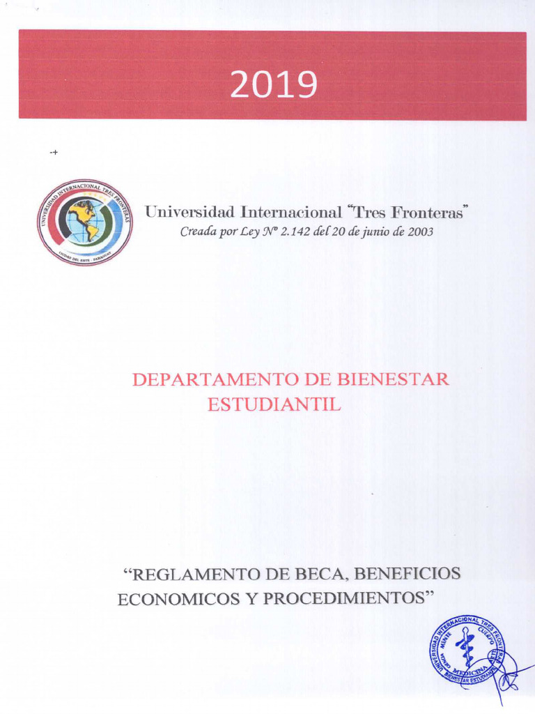 Reglamento Beca y Resolución | PDF