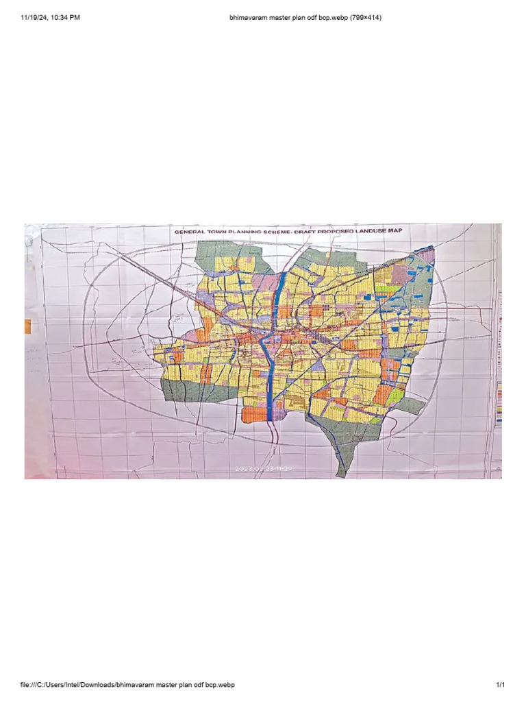 Bhimavaram Master Plan Overview 2024 | PDF