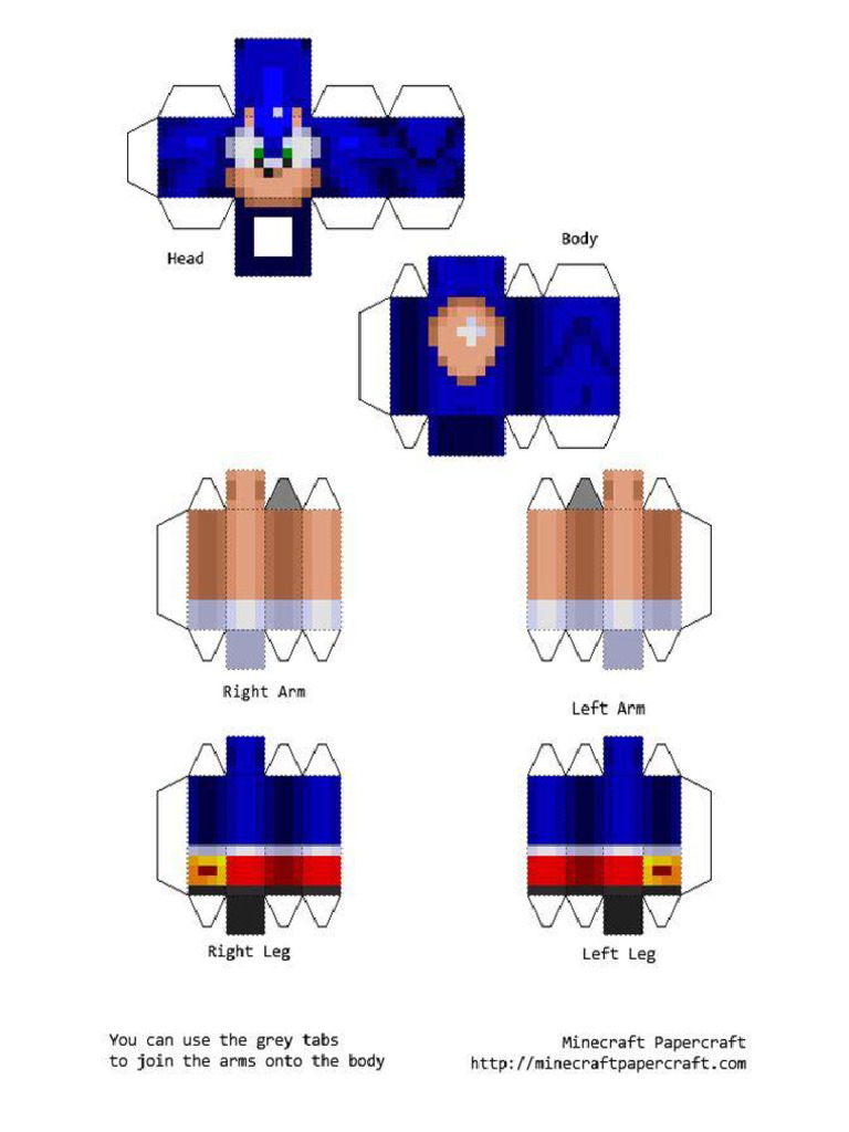 Cubeecraft-Sonic-Minecraft-a-color | PDF