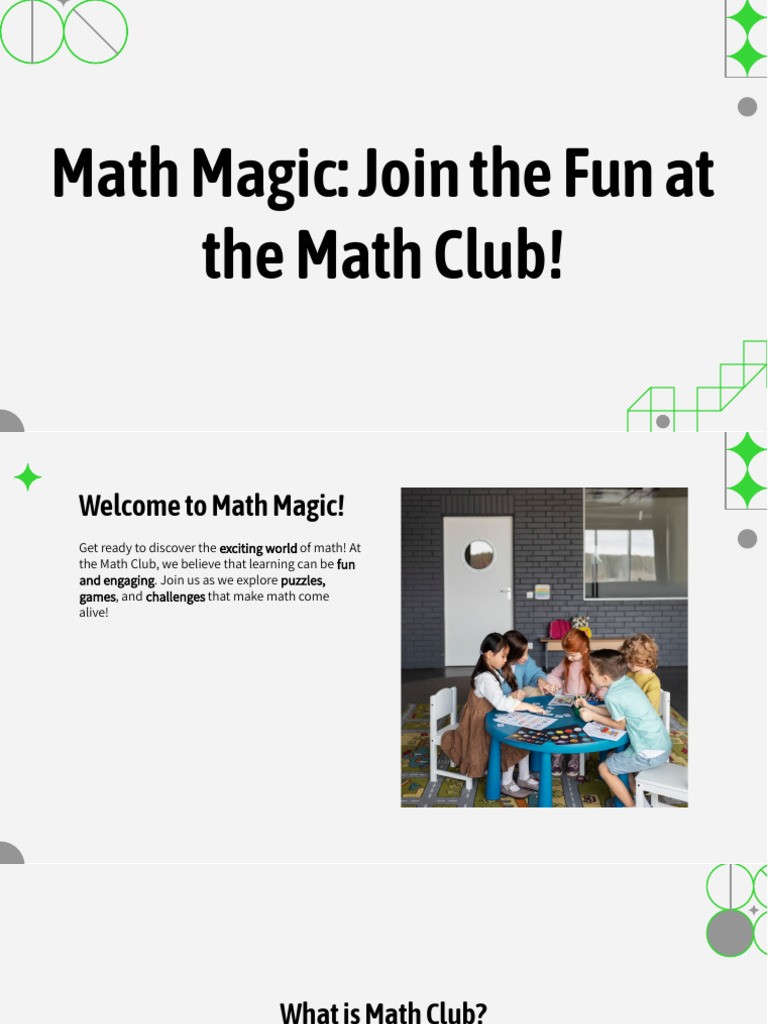 Join the Exciting Math Club Today! | PDF | Mathematics | Cognition