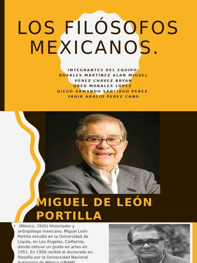 Filosofos Mexicanos | PDF | México