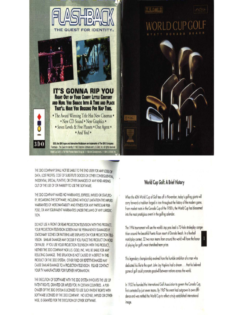 World Cup Golf - Hyatt Dorado Beach (USA) | PDF