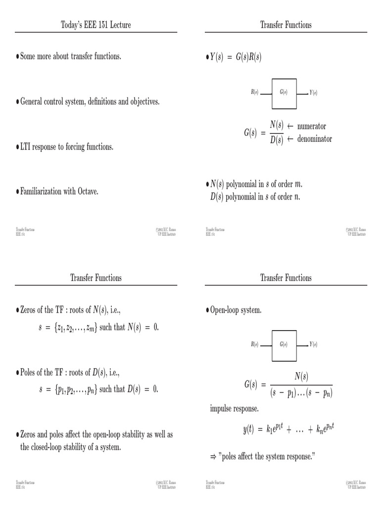 D 2324 1S EEE 151 Lecture 08 (Ramos) | PDF | Computer Engineering | Signal Processing