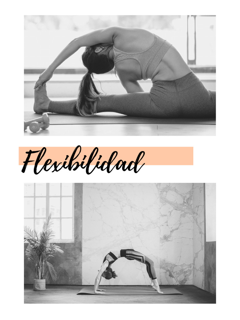 ANEXO FLEXIBILIDAD | PDF | Flexibilidad (anatomía) | Articulación