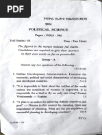 Syllabus Semester 5th & 6th PolSci (H) | PDF
