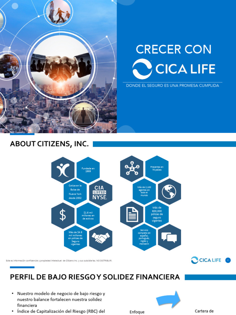 Solidez Financiera y Productos de CICA Life | PDF | Seguro | Póliza de ...