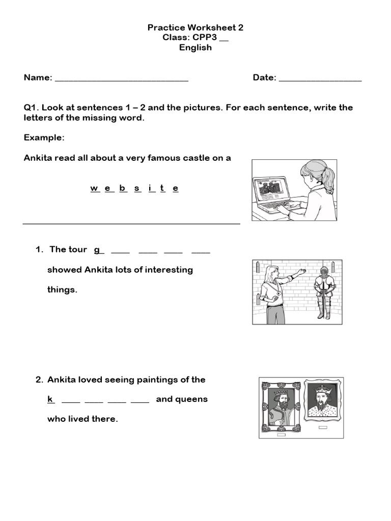 Practice Worksheet 2 Cpp3 | PDF