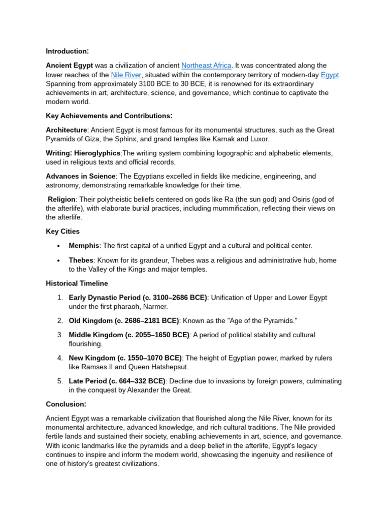 Explaination | PDF | History