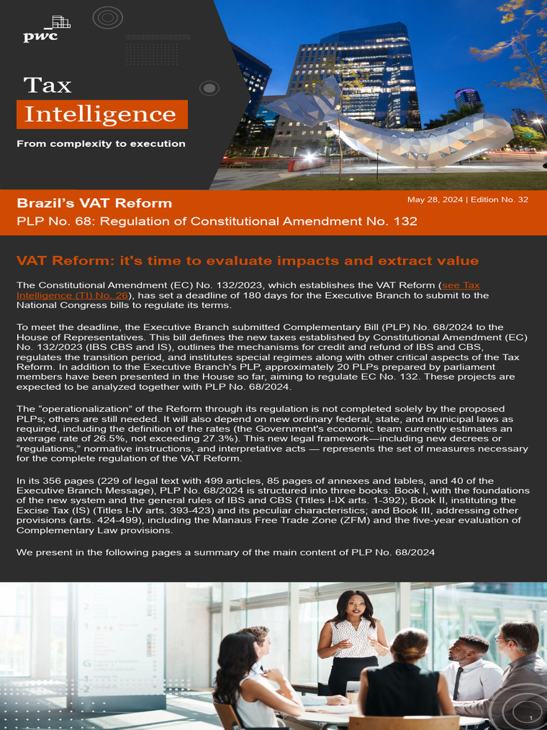 Brazil VAT 01 | PDF | Taxes | Value Added Tax