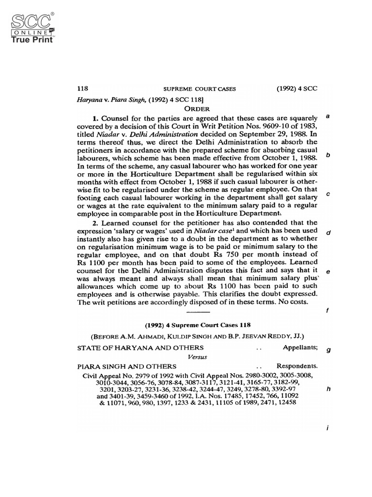 TP 1992 4 SCC 118 | PDF | Supreme Court Of India | Courts